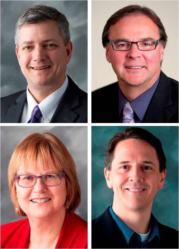 Manitoba Hydro Team: Scott Thomson, Lloyd Kuczek, Ruth Kristjanson ...