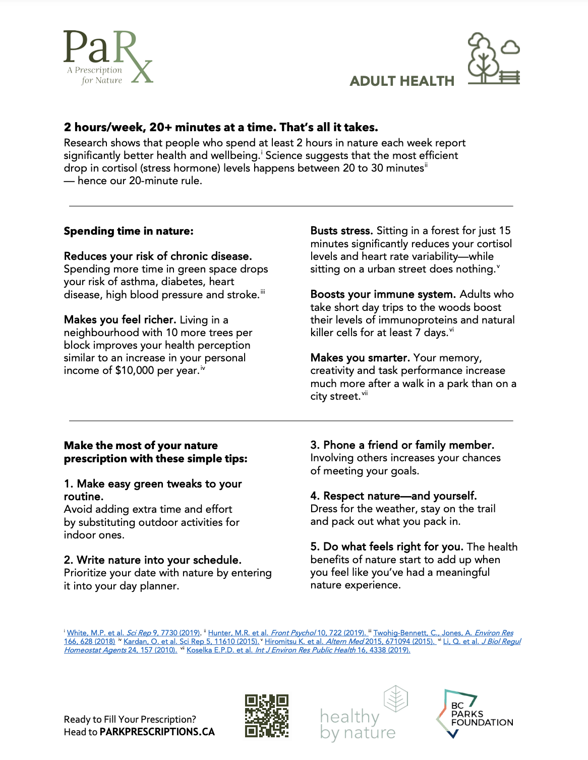 BC Parks Foundation Brings the Great Outdoors to a Prescription Pad ...